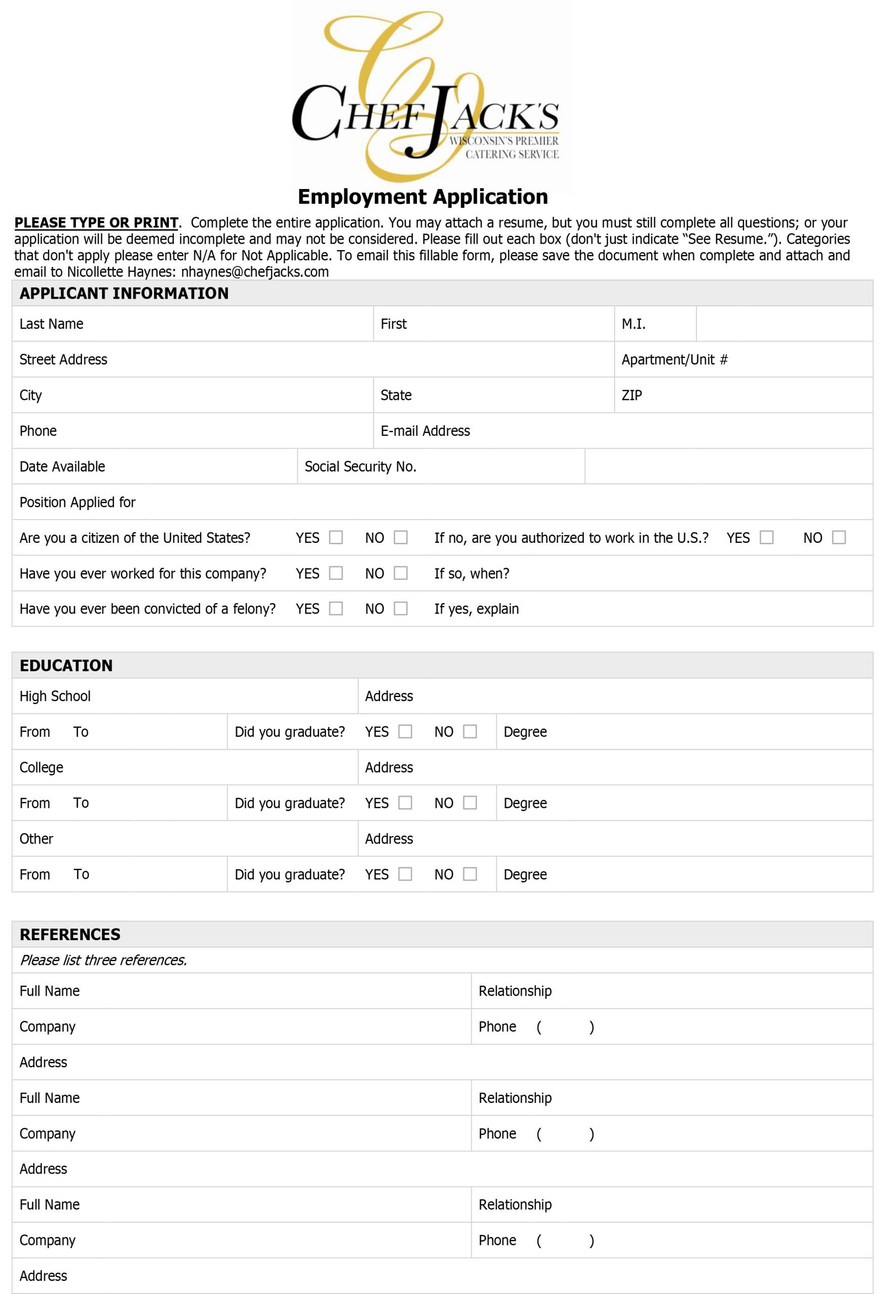 Milwaukee Catering Employment